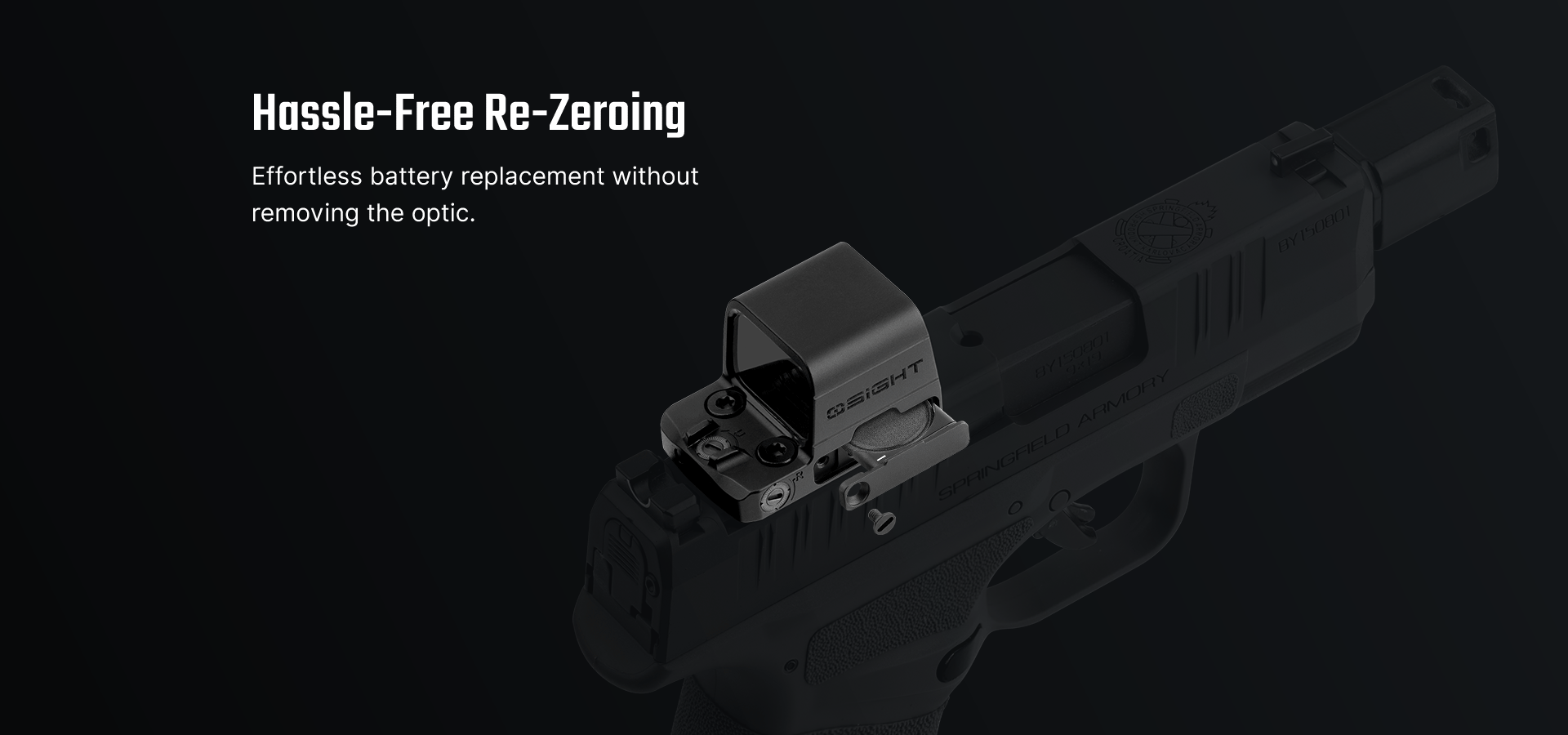 Osight SE Micro Red Dot Sight Sealed Emitter Optic RMSc Footprint ...