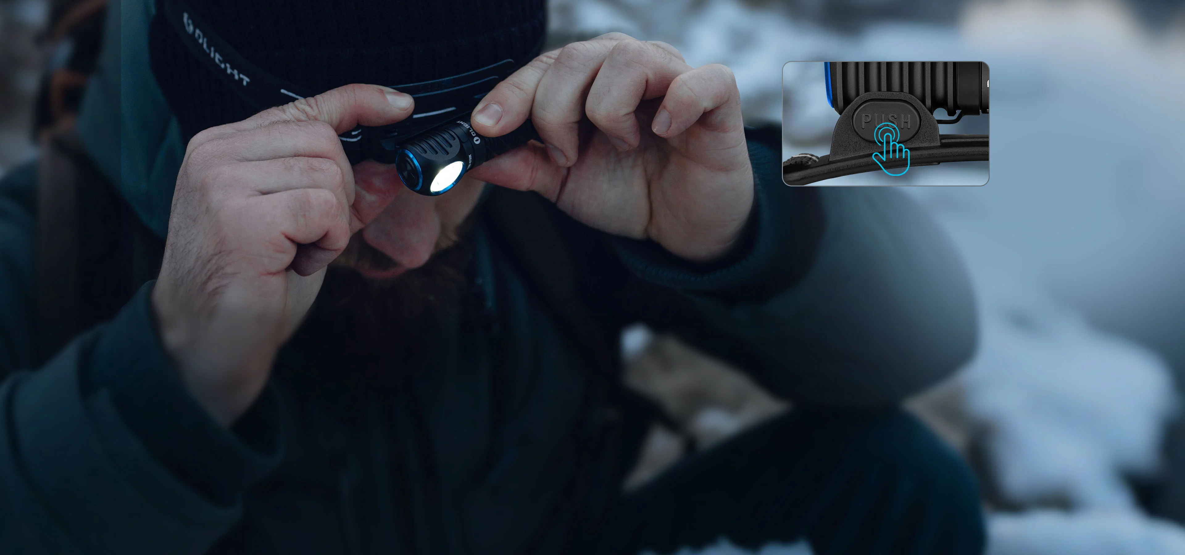 Olight Perun 3 Mini Premium - USB-C Power Bank Headlamp - Olight Australia