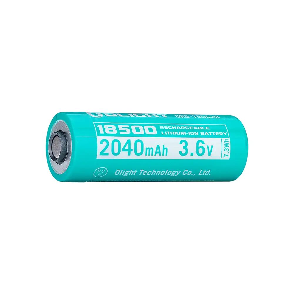 Olight 18500 2040mAh Rechargeable Customized Battery - Olight Australia