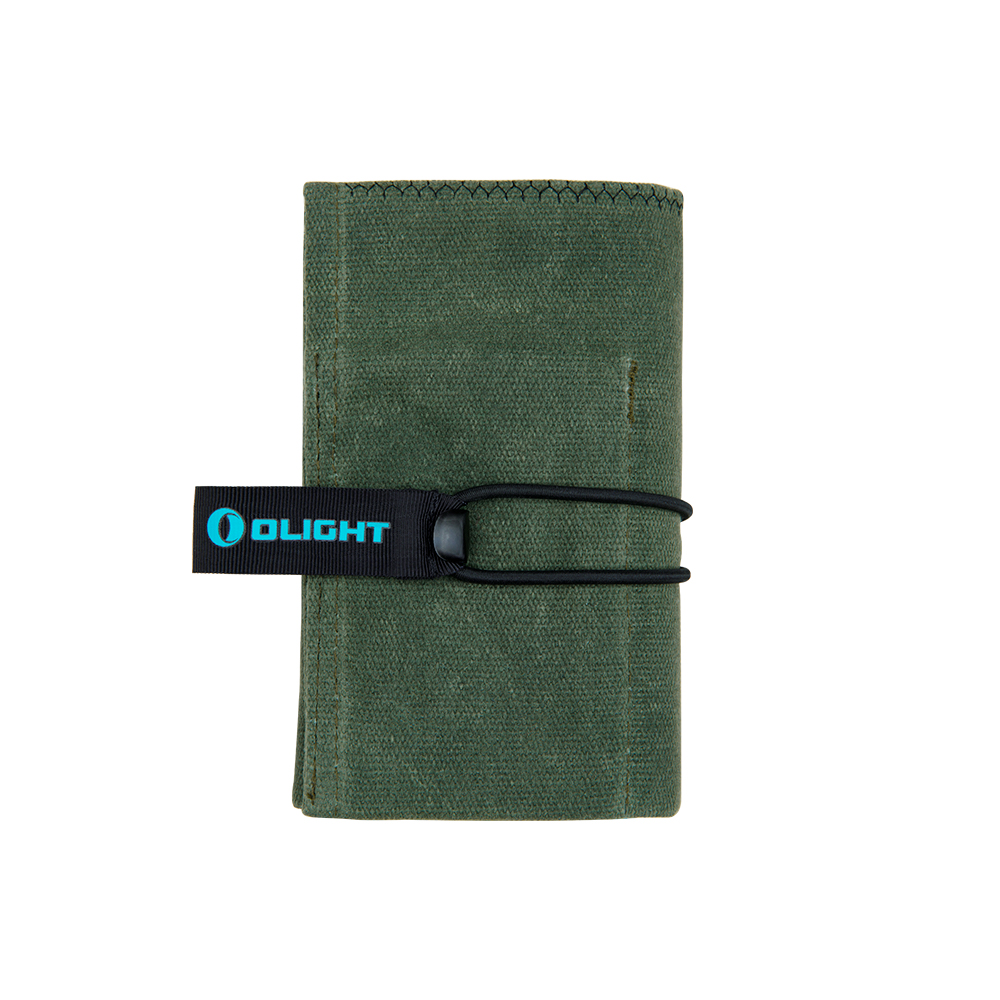 Olight Exploit Mini EDC Tool Bag OD Green Portable Canvas Roll - Olight ...