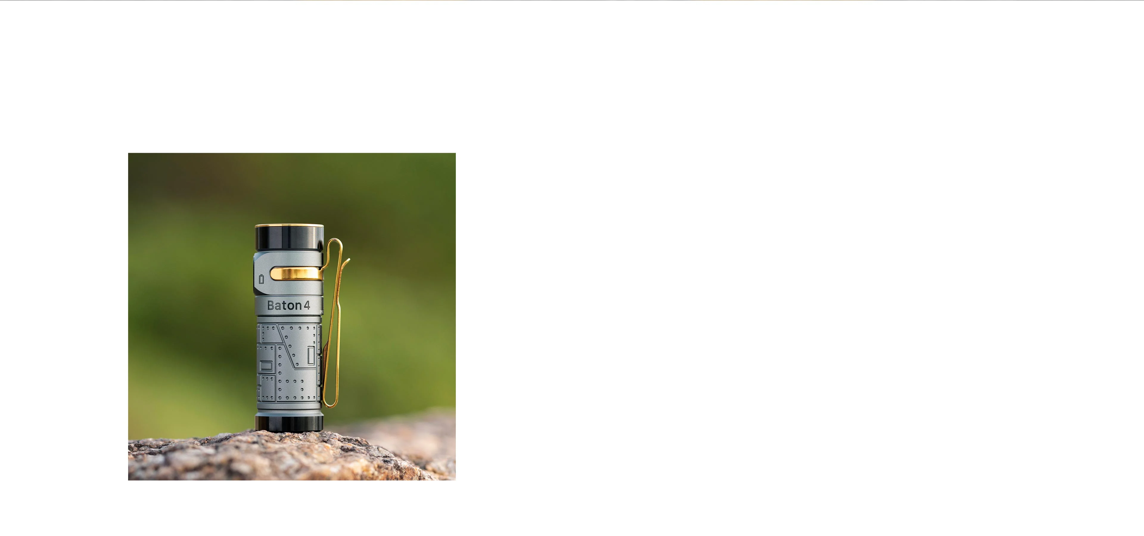 Olight Baton 4 1300 lumens Compact Rechargeable Pocket Torch - Olight ...