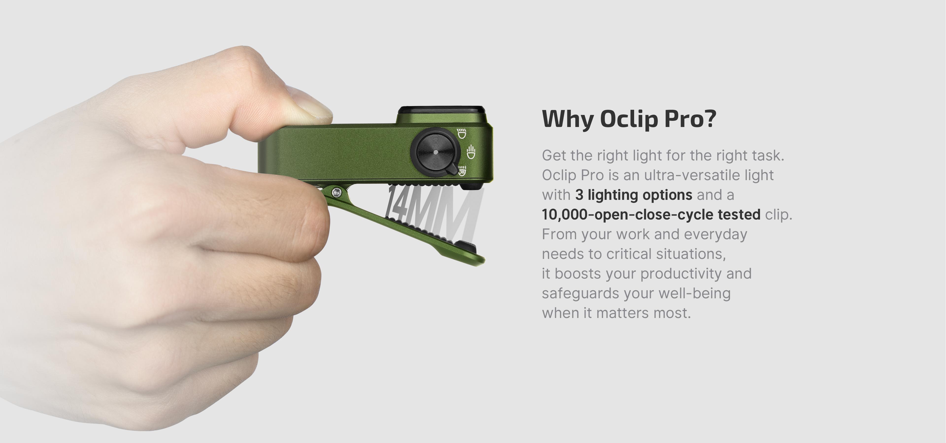 Oclip Pro High Performance LED Headlamp Array 2 Pro Bundle Ultimate ...