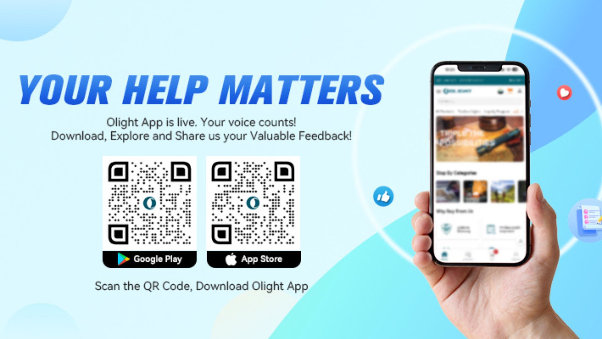 Download Olight Shopping APP
