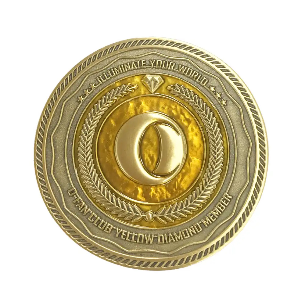 Yellow Diamond Coin - Olight Australia