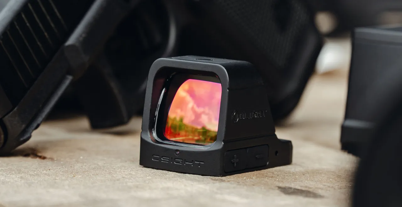 Olight Osight 3 MOA Rechargeable Dot Open Reflex Sight with Wireless ...