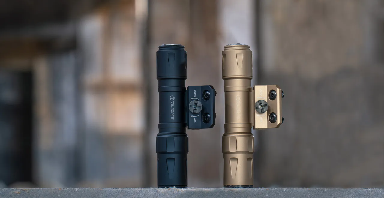 Olight Odin S 1500 lumens Rechargeable LED Tactical Rail Mounted Light ...