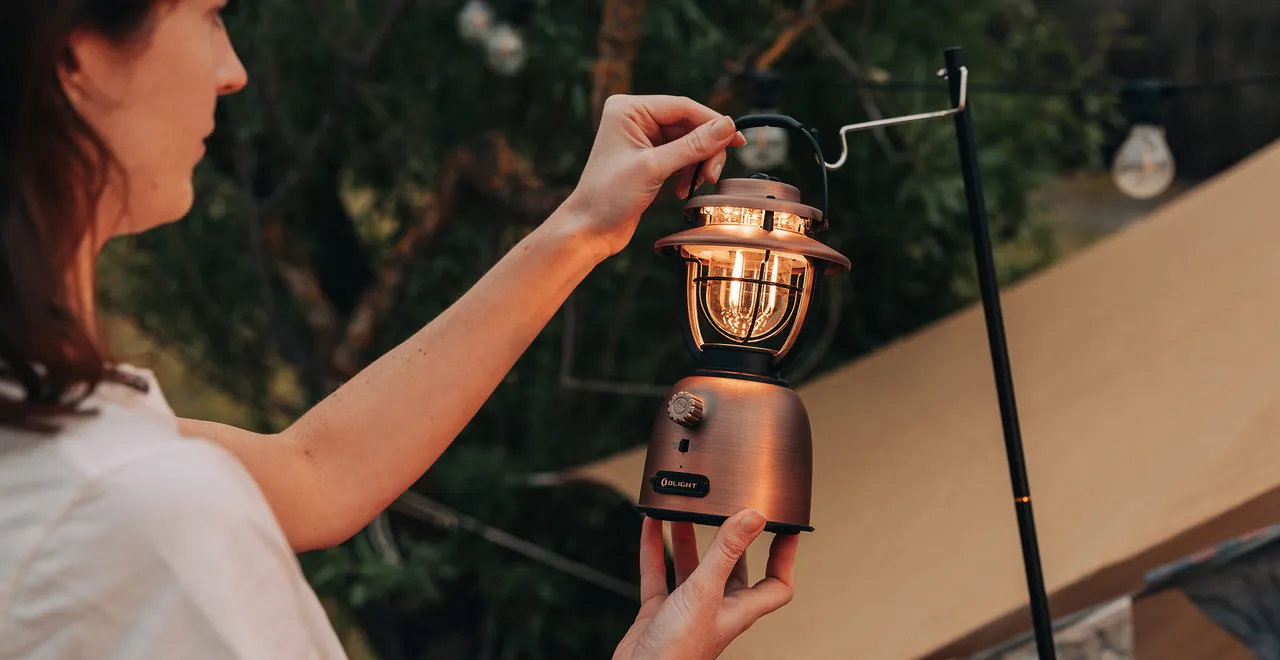 Olight Olantern Stretch - Rechargeable Camping Lantern - Olight Australia