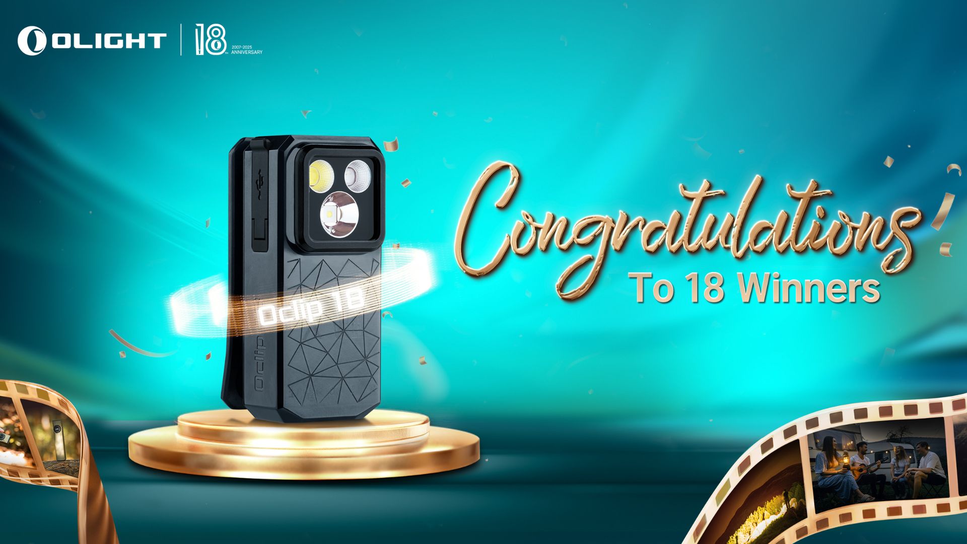 Olight Turns 18 - Tell Us your First Olight