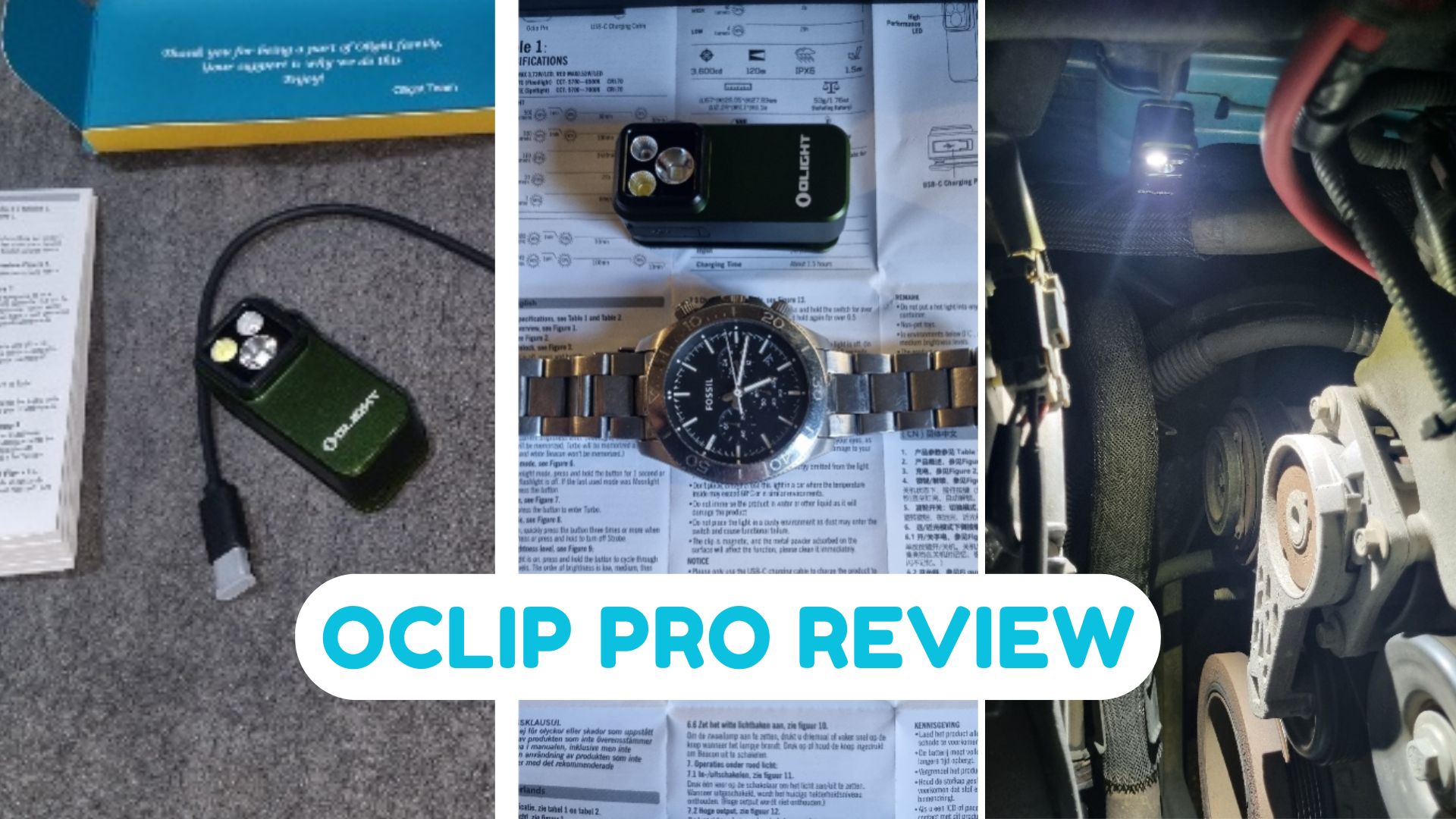 Olight Oclip Pro Review By Matt