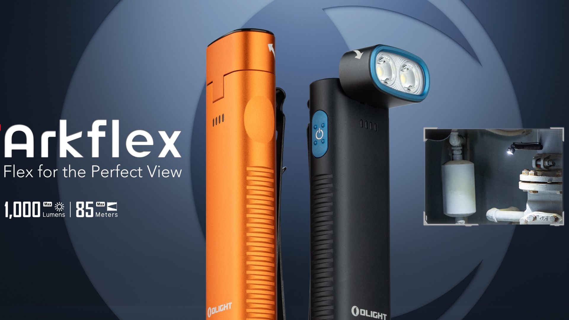 [ New Product] Light Up Every Angle with Arkflex -Revolutionary Flashlight with an Articulating Head