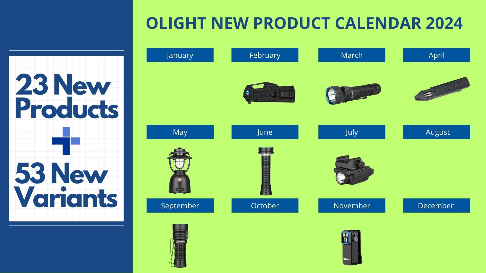 Olight 2024 All New Product Overview