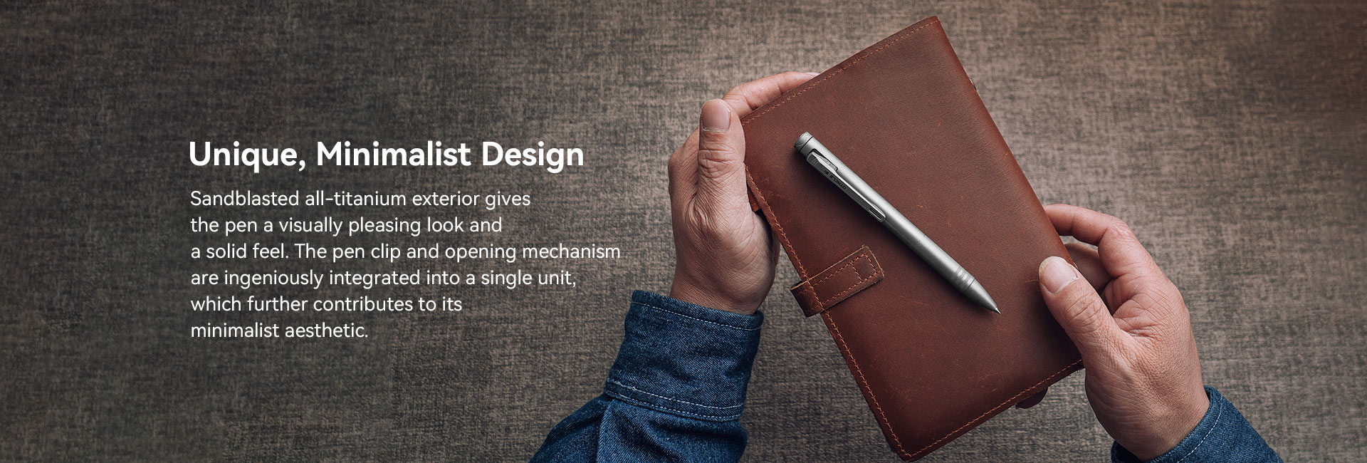 Olight Otacle B1 Titanium Ballpoint Pen - Olight Australia