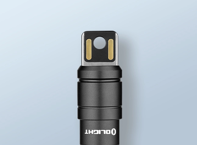 Olight iUltra Keyring Torch Durable Aluminum USB-C Magnetic Base ...