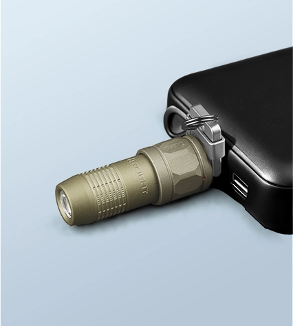Olight iUltra Keyring Torch Durable Aluminum USB-C Magnetic Base ...