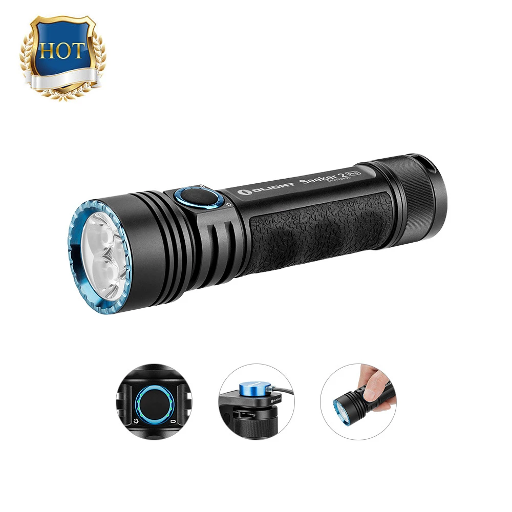 Olight Seeker 2 Pro 3200 Lumens Rechargeable LED Torch - Olight Australia