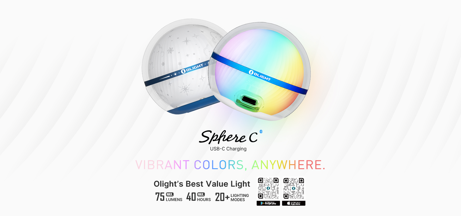 Sphere - Sphere C Wireless Light Bulb - Olight Australia