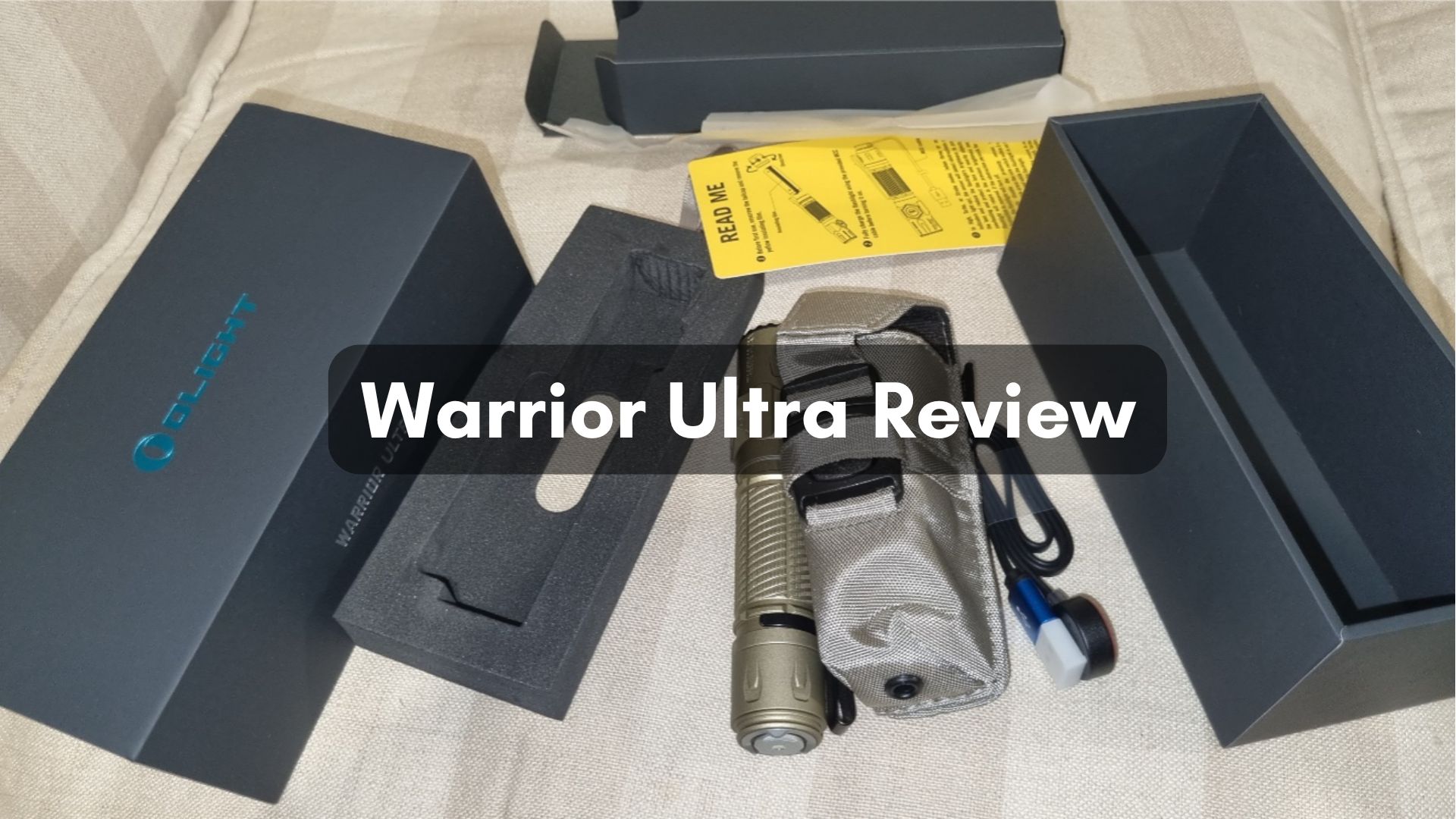 Olight Warrior Ultra Review - Not let you down.